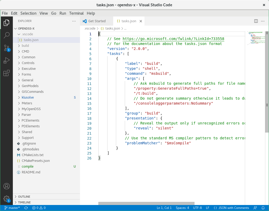 Compile using MSVS (Linux)